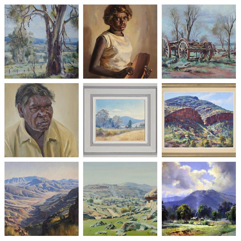 Reginald Earl (Reg) Campbell. 1923-2008 Australia - Prices of Art at ...