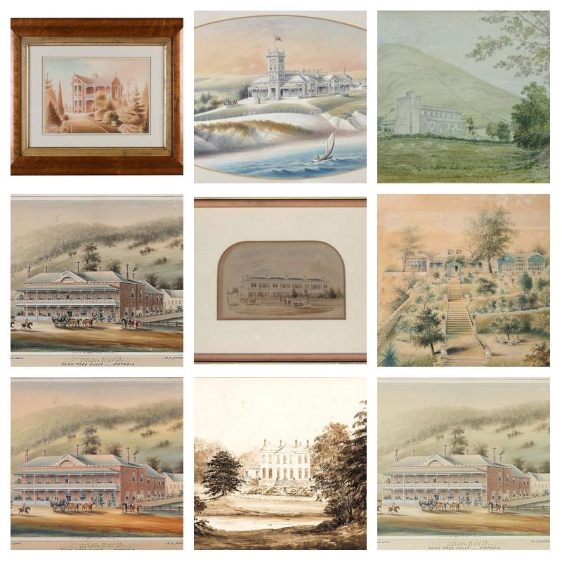 William Taylor Smith Tibbits. 1837-1906 Australia - Prices of Art at ...