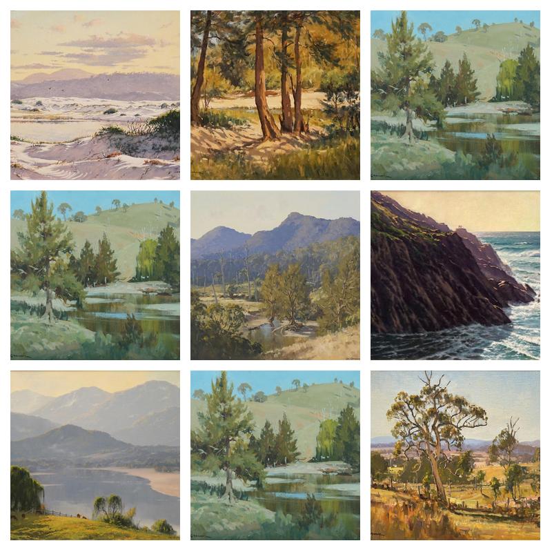 Les Graham. 1942-. Australia - Prices of Art at Auction