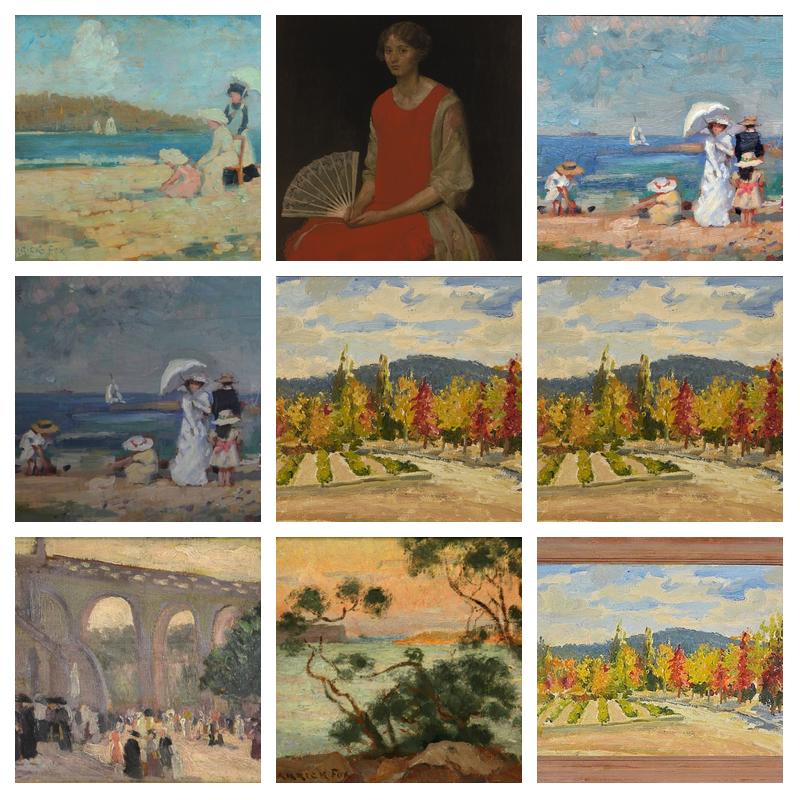 Ethel Carrick Fox, Attributed. Britain, France, Australia - Prices of ...