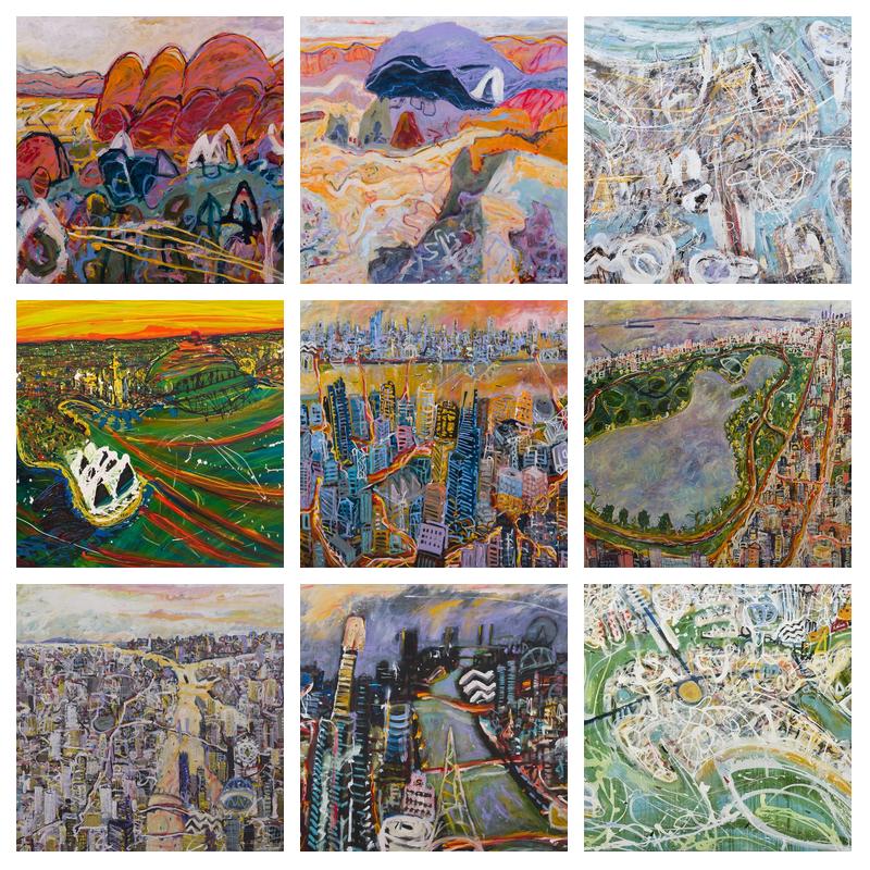 Arthur Edward (Ted) Powell. 1947-. Australia - Prices of Art at Auction