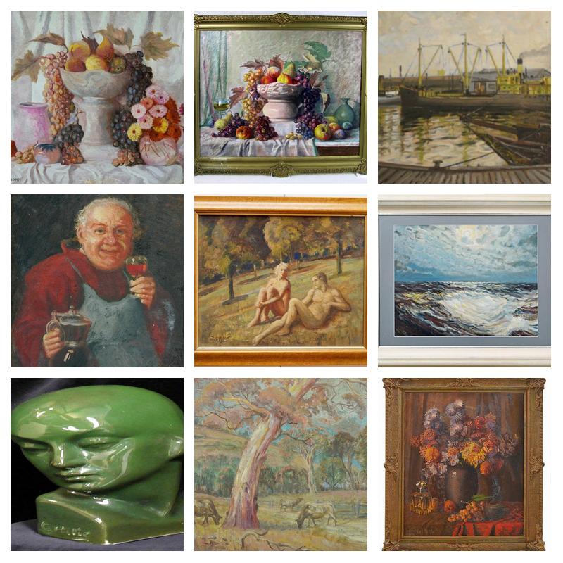 Gustave Michael Pillig. 1877-1956 Australia - Prices of Art at Auction