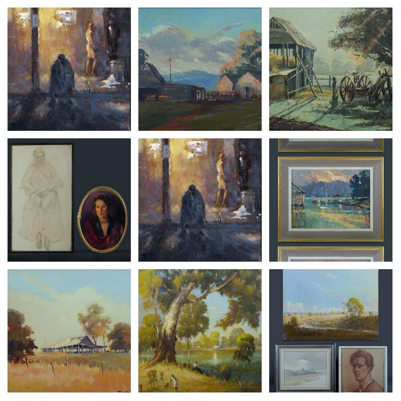 Frederick Nolte. Working c1949-81 Australia - Prices of Art at Auction