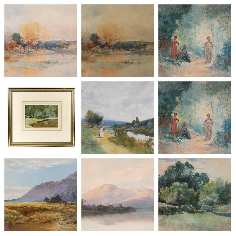 Frank H. Wright. 1860-1923 Britain, New Zealand - Prices of Art at Auction