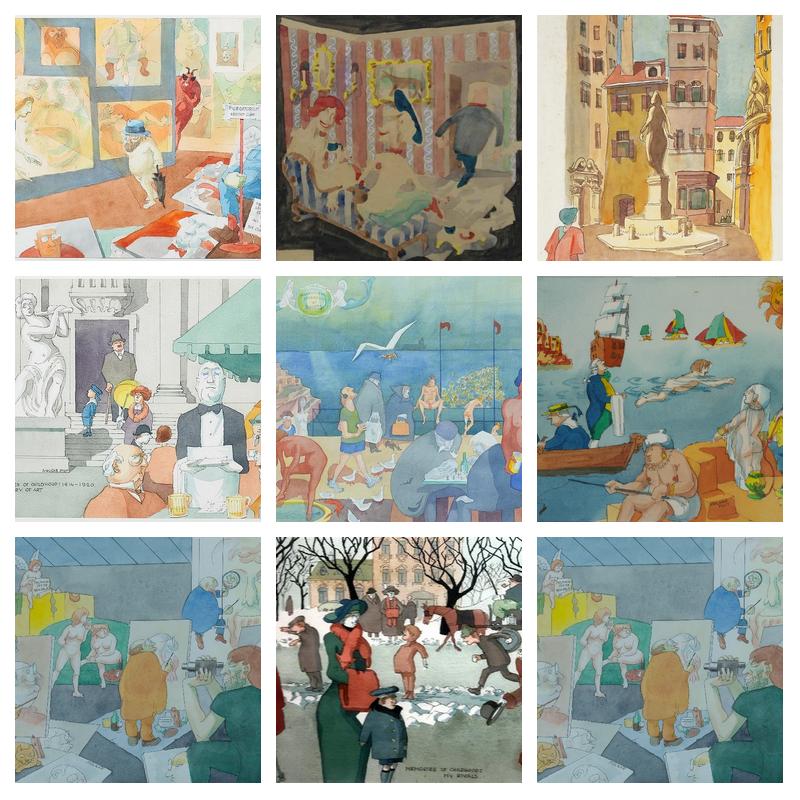 George Molnar. 1910-98 Australia - Prices of Art at Auction
