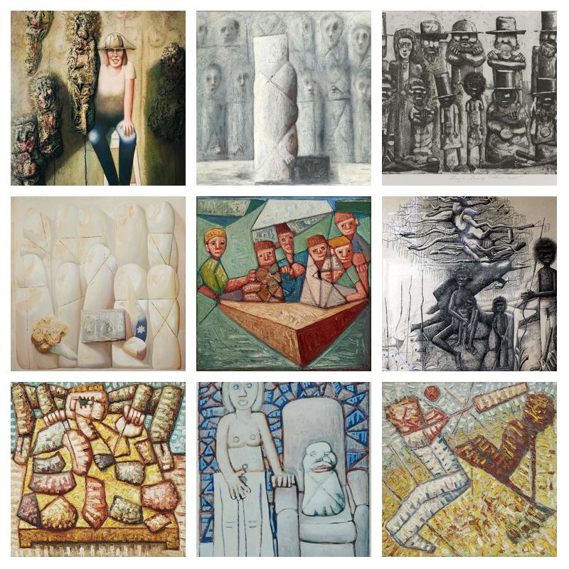 Keith Looby. 1940-. Australia - Prices of Art at Auction