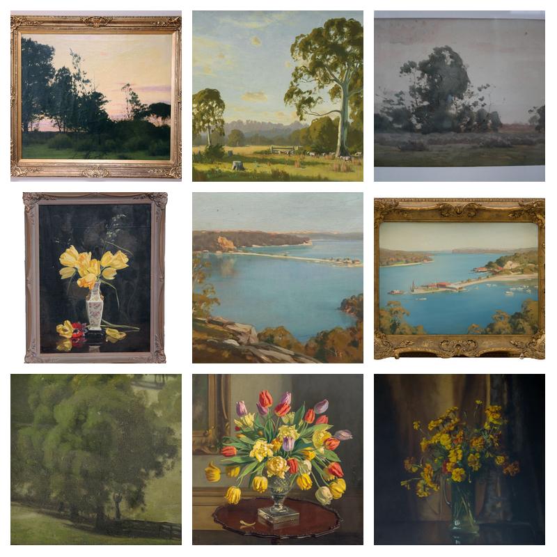 Carl Hampel. 1887-1942 Australia - Prices of Art at Auction