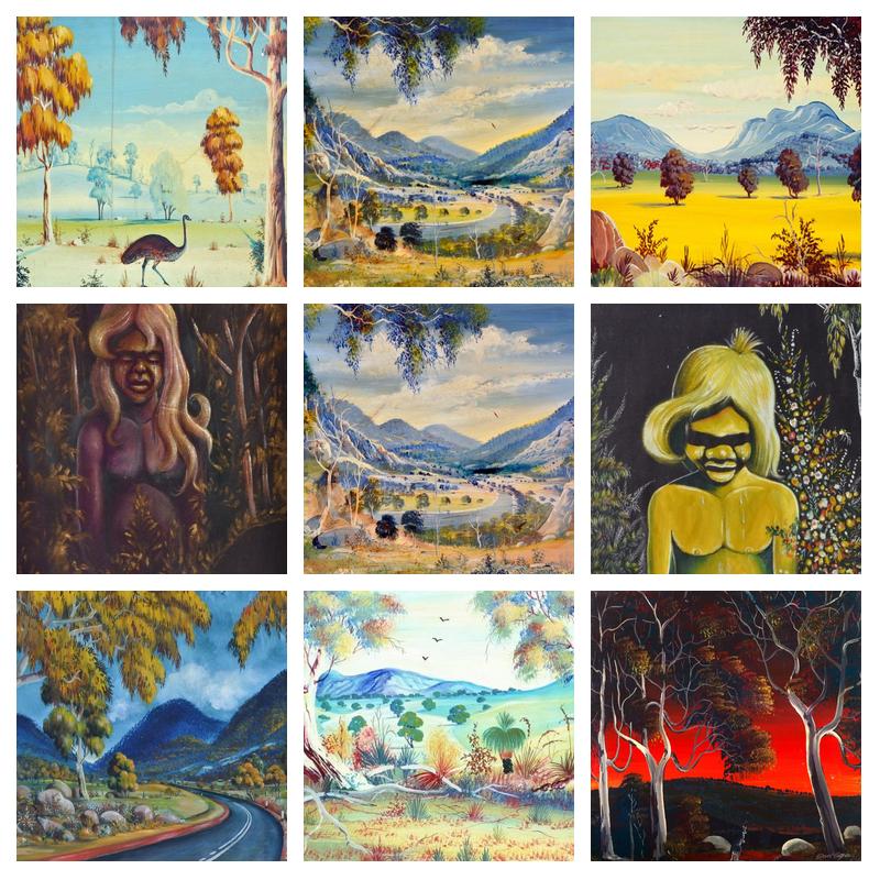 Revel Ronald Cooper. 1938-83 Australia (Aboriginal) - Prices of Art at ...