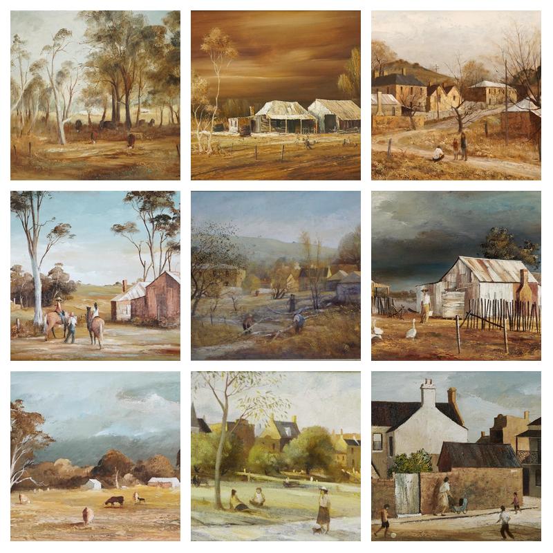 Stuart McKenzie Cullen. 1933-. Australia - Prices of Art at Auction