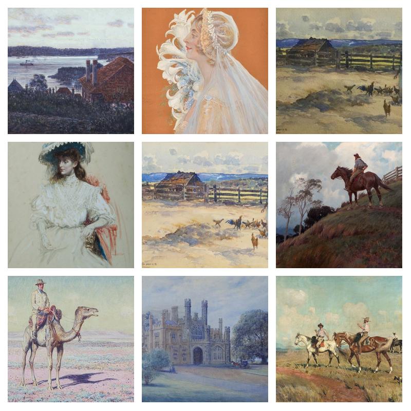 Percy Frederick Seaton Spence. 1868-1933 Australia, Britain - Prices of ...