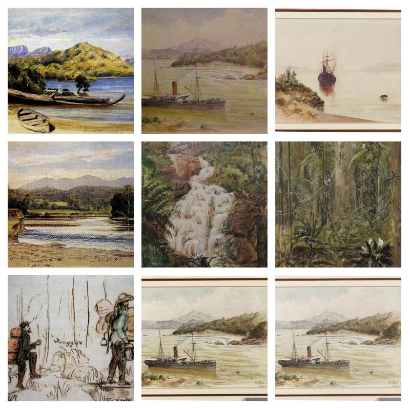 Charles William Hamilton Dicker. 1855-1912 Australia - Prices of Art at ...