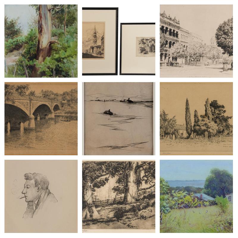 Victor Ernest Cobb. 1876-1945 Australia - Prices of Art at Auction