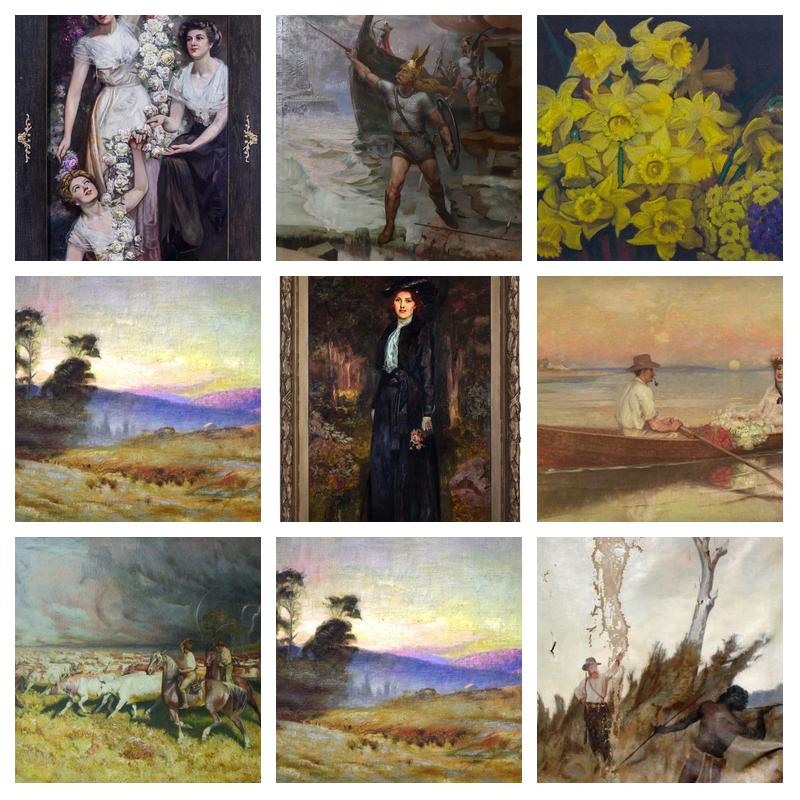 Thomas Dean. 1857-1947 Australia - Prices of Art at Auction