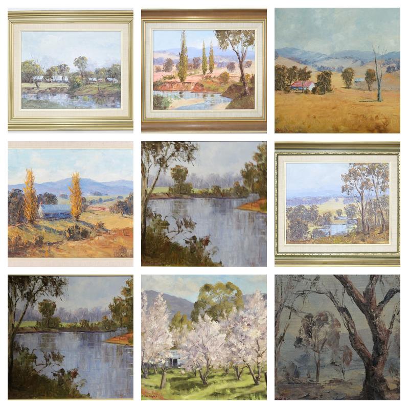 J. Colin (John) Angus. 1907-2002 Australia - Prices of Art at Auction