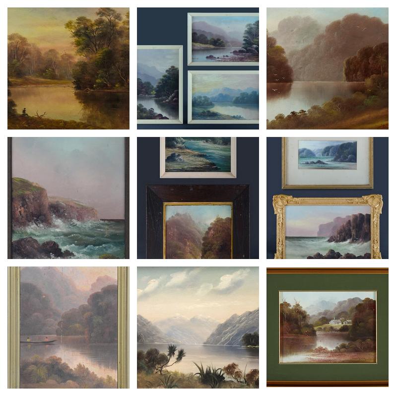 Charles (Chas.) Young. Working c1884-c1918 Australia, New Zealand ...