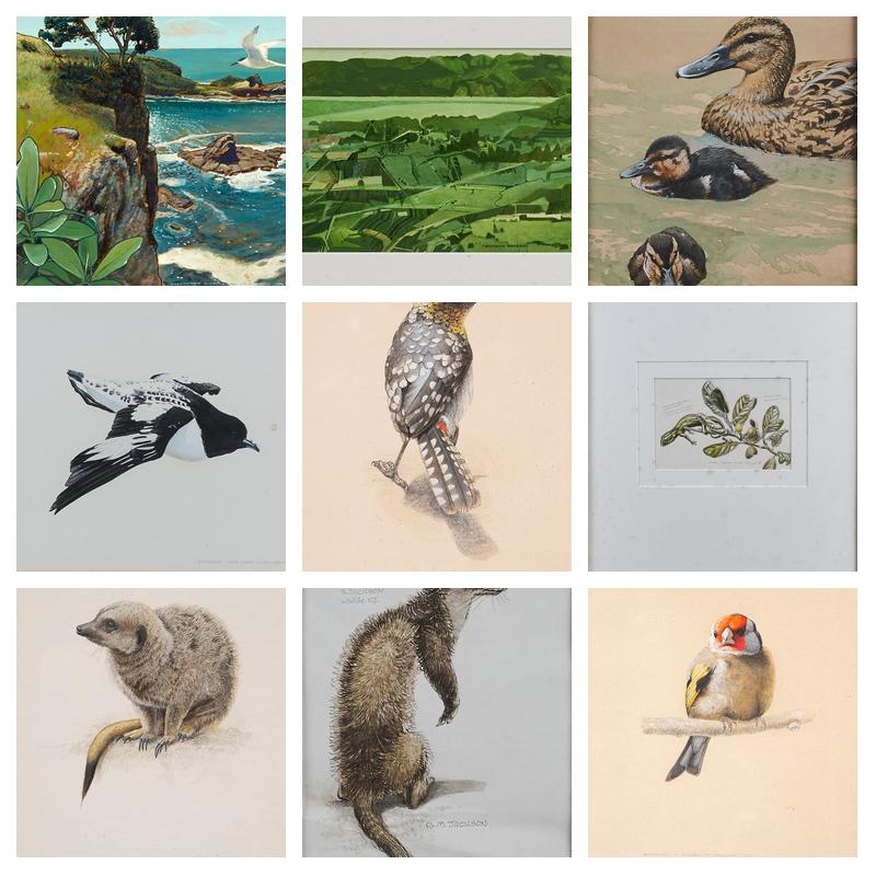 Russell M. Jackson. 1947-. New Zealand - Prices of Art at Auction