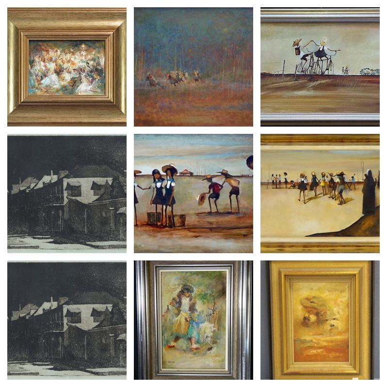 W. R. (Mike) Lyons. 1930-85 Australia - Prices of Art at Auction