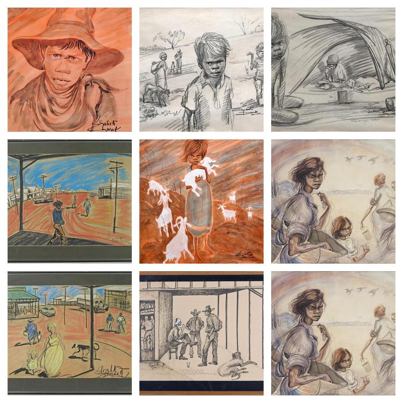 Elizabeth Durack. 1915-2000 Australia - Prices of Art at Auction