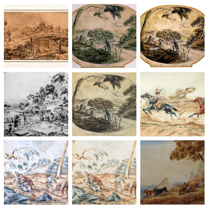 George Lacy. c1816-1878 Australia - Prices of Art at Auction