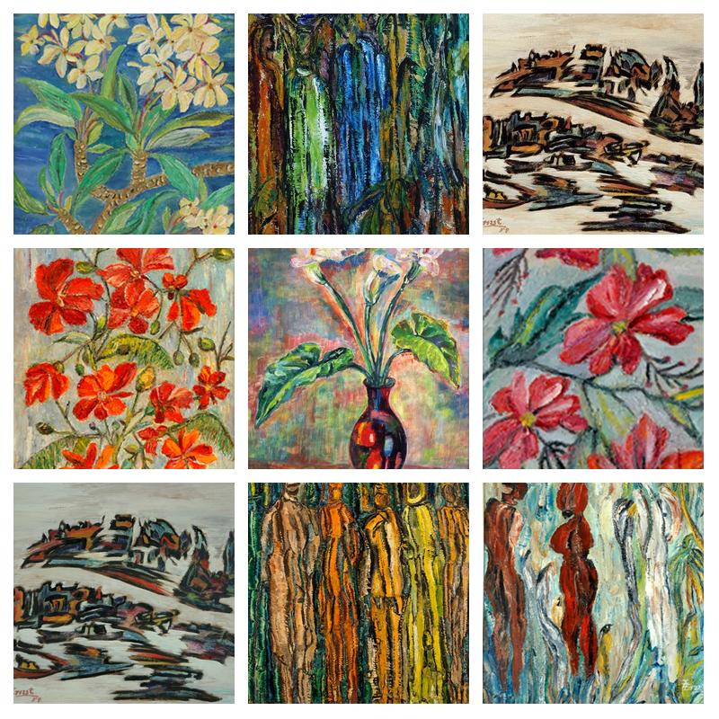 Elizabeth Ernst. 1915-97 Australia - Prices of Art at Auction