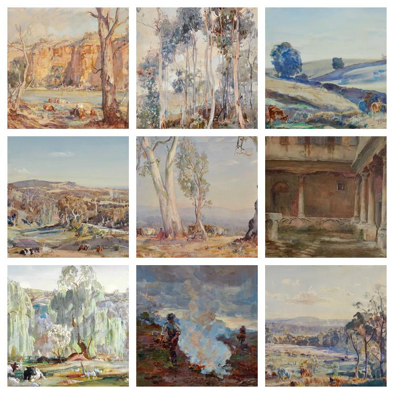 Hans Heysen. 1877-1968 Australia - Prices of Art at Auction