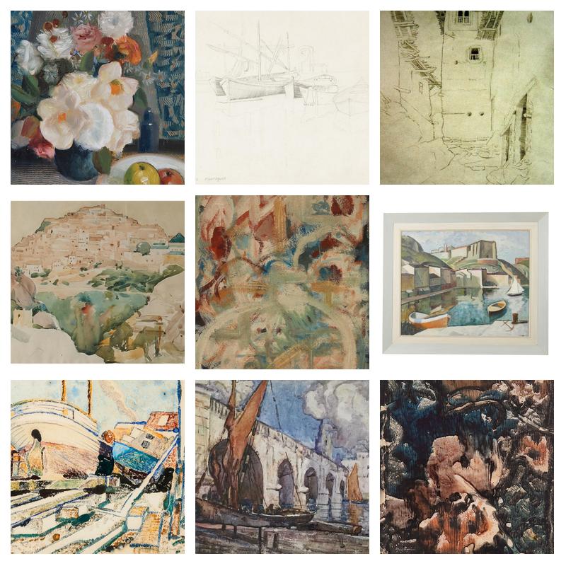 John Weeks. 1888-1965 Britain, New Zealand, Europe - Prices of Art at ...