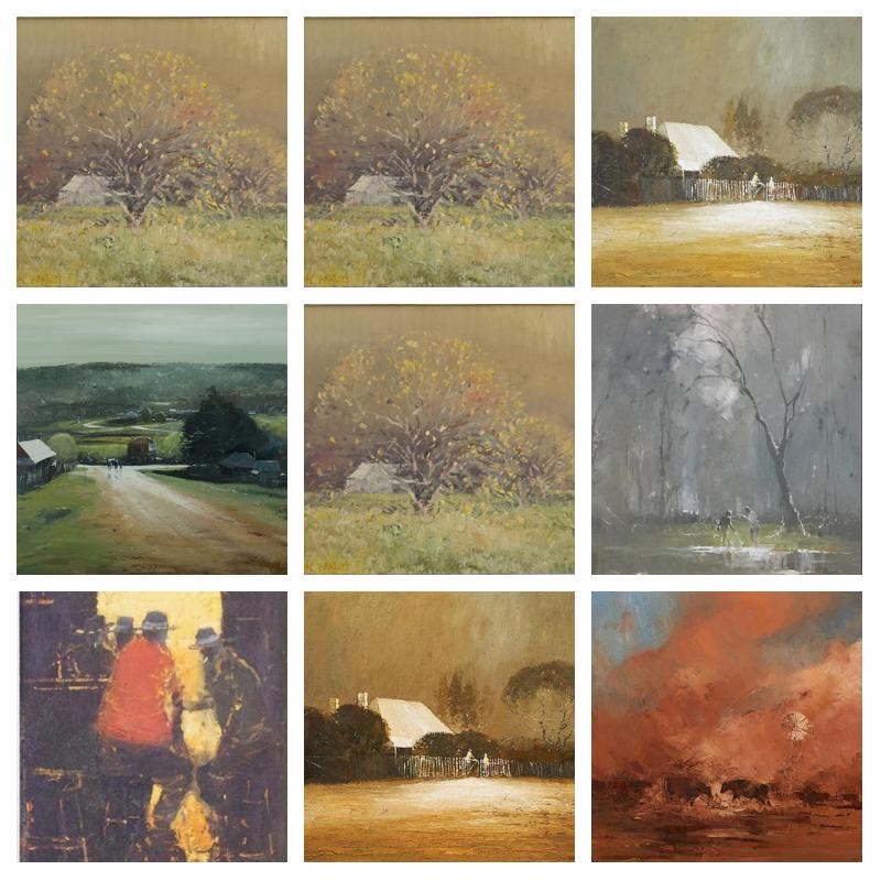 Colin Ross Parker. 1941-. Australia - Prices of Art at Auction