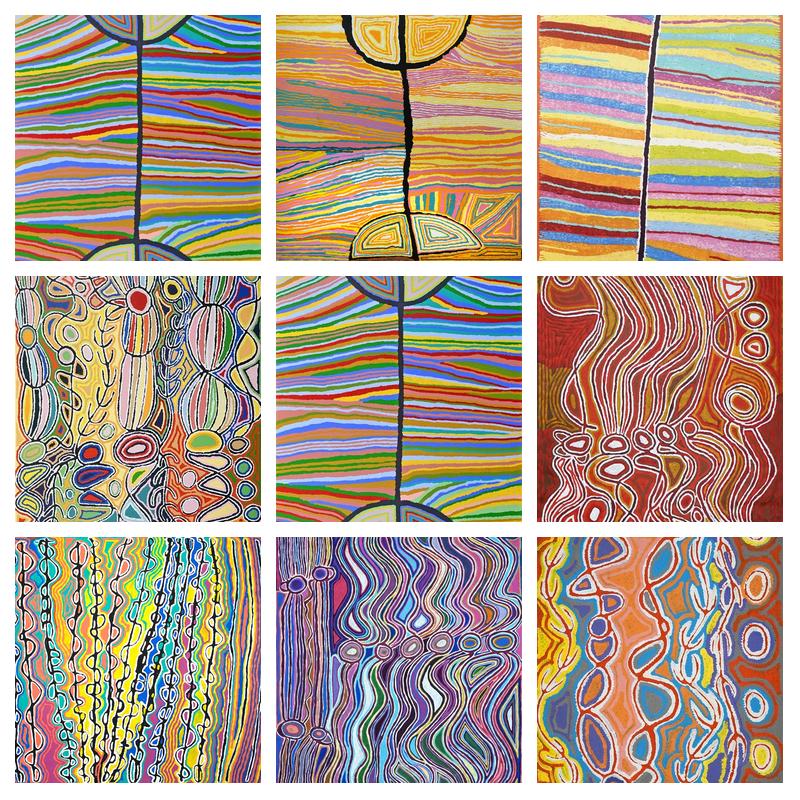 Judy Watson Napangardi. c1925-2016 Australia (Aboriginal) - Prices of ...