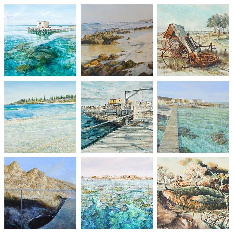 Larry Mitchell. 1953-. Australia - Prices of Art at Auction