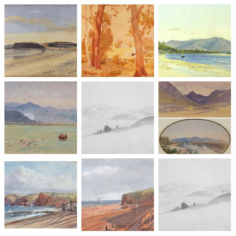 James Crowe Richmond. 1822-98 Britain, New Zealand - Prices of Art at ...