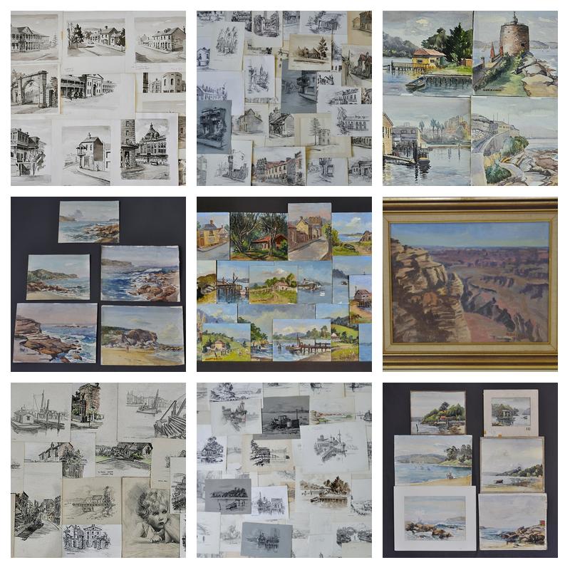 Albert N. Clarke. 1895-1985 Australia - Prices of Art at Auction