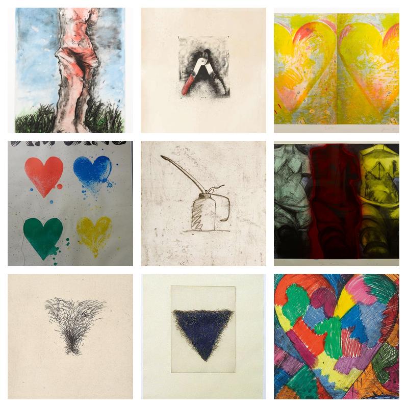 Jim Dine. 1935-. - Prices of Art at Auction