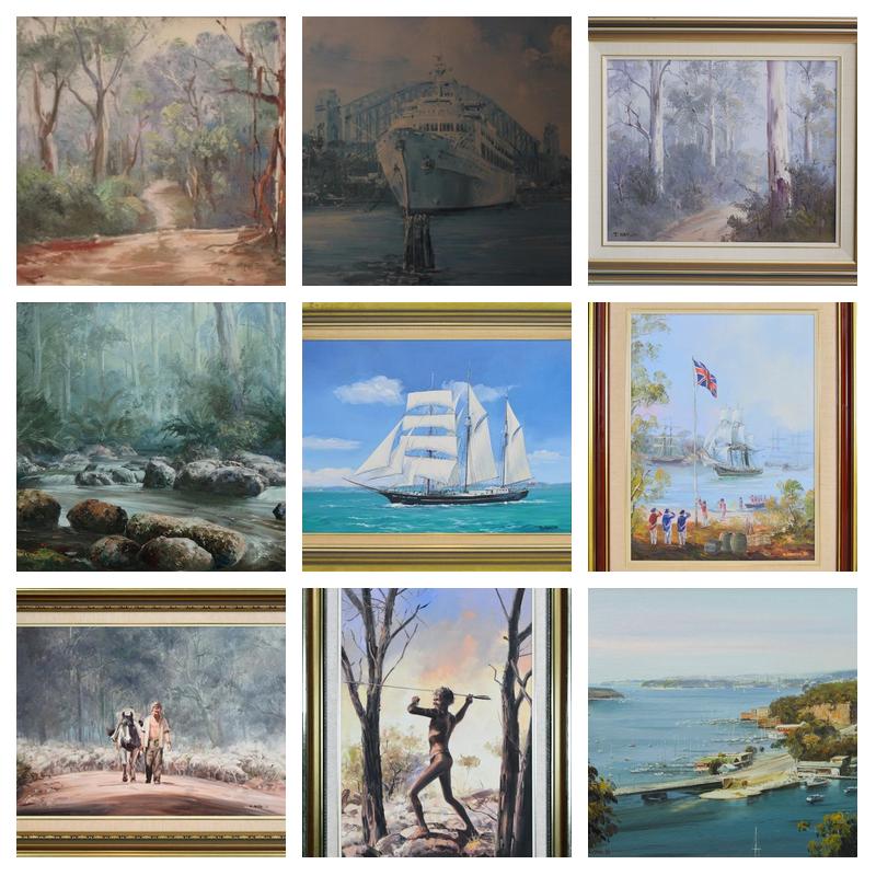 John Hansen. Working 1980s Australia - Prices of Art at Auction