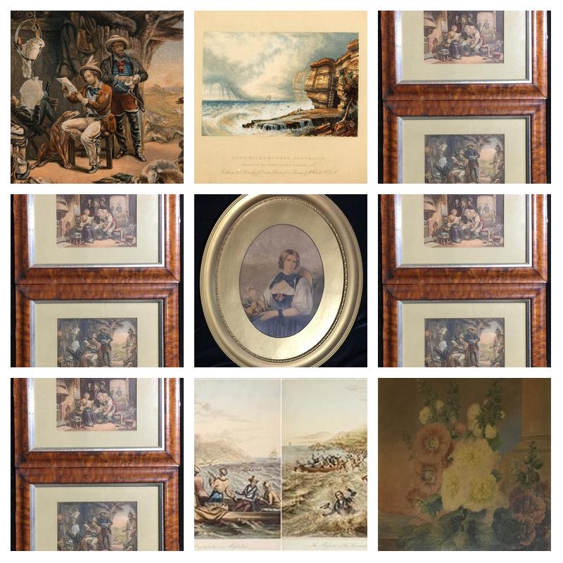 George Baxter. 1804-67 Britain, Australia - Prices of Art at Auction