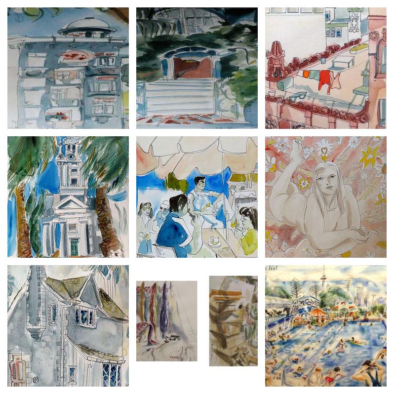 Lucille Cranwell. 1945-. New Zealand - Prices of Art at Auction